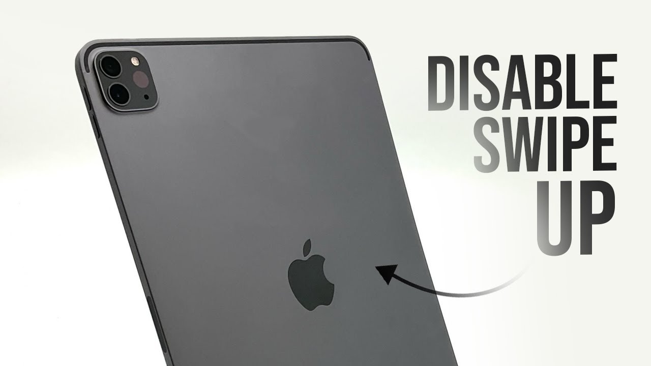 How to Disable Swipe Up in iPad While Playing Games - YouTube