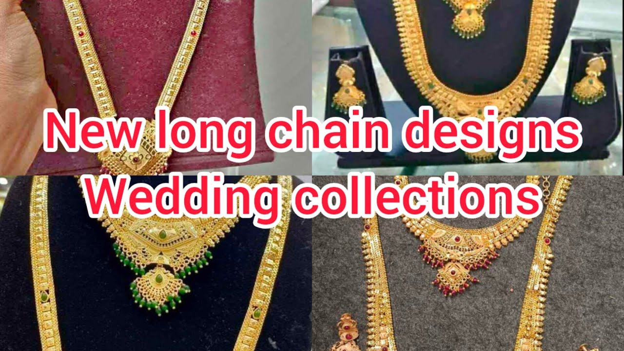 Latest long chain designs🏅👌marriage shopping#2023 🥰💞# ಚಿನ್ನದ ಆಭರಣಗಳು 🥇 ...