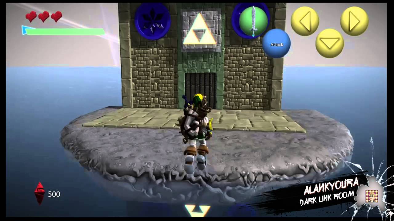 Zelda OOT Dark Link Room HD - YouTube