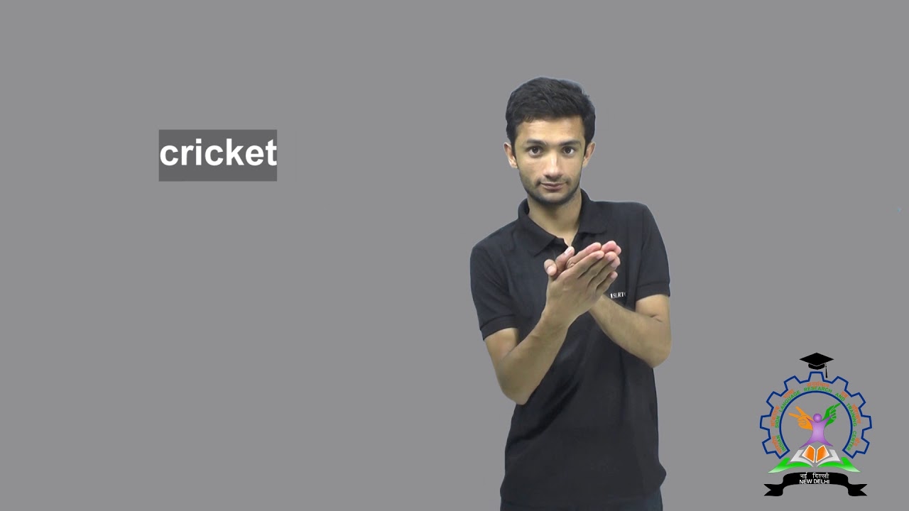 cricket (sign 2) - YouTube