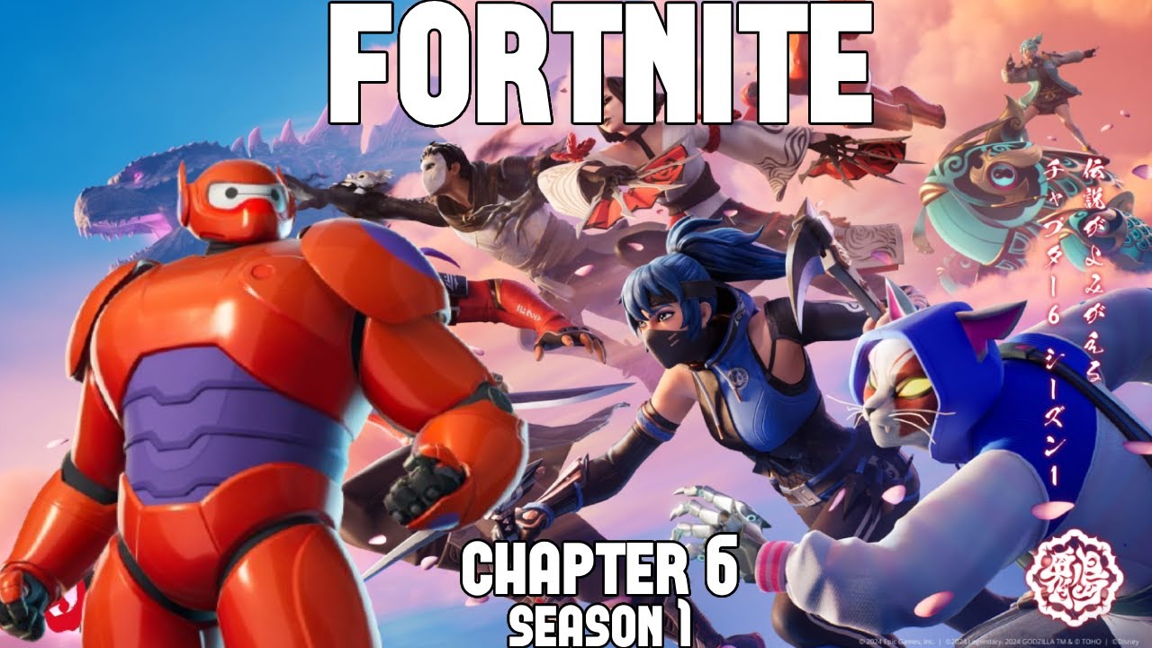 FORTNITE CHAPTER 6 BATTLE PASS! - YouTube