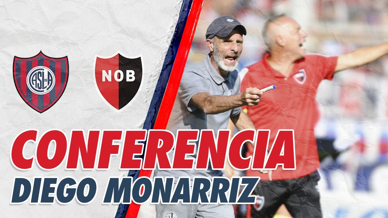 La conferencia de Monarriz luego del triunfo - YouTube