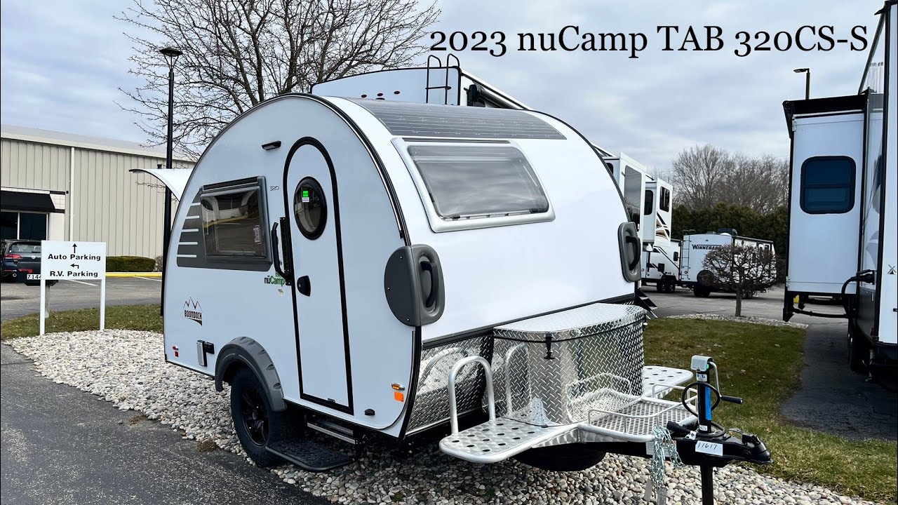 2023 nuCamp TAB 320CS-S Clamshell Tear Drop Walkthrough | Grand Rapids ...