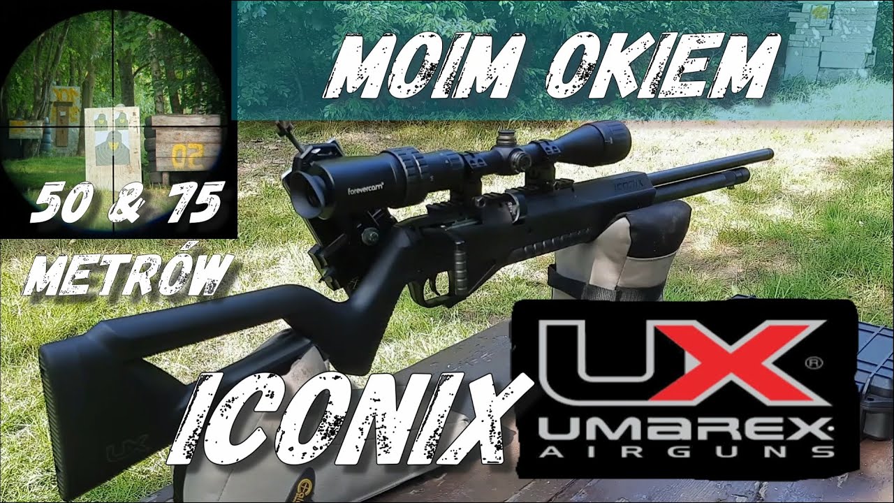 bartoli358 & Wiatrówka Umarex Iconix 50 & 75 metrów Moim okiem - YouTube