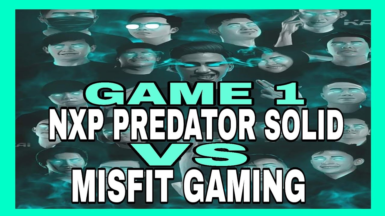 GAME 1 - NXP PREDATOR SOLID [Wall breakers] VS MISFIT GAMING | MPL S6 ...