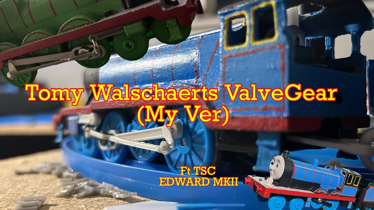 Tomy Walschaerts Valve Gear! (My Ver.) - YouTube