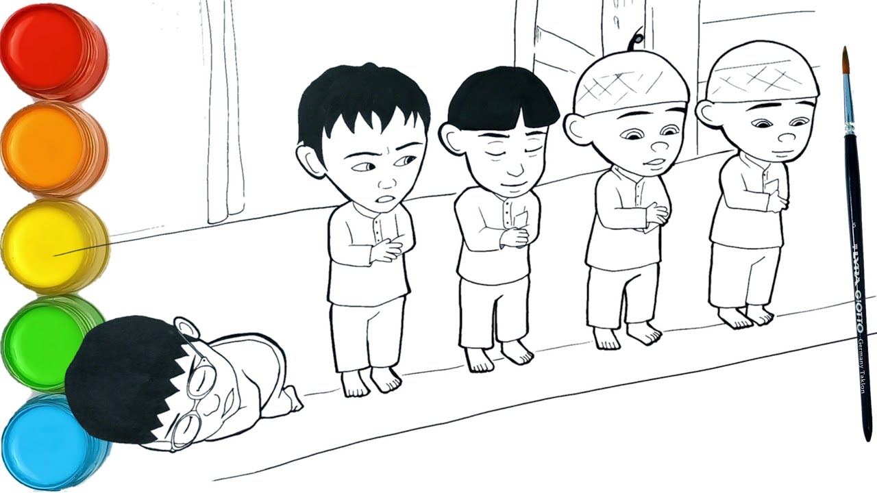 Upin & Ipin dan teman-teman Ragam Ramadhan - Ehsan ketiduran tarawih ...