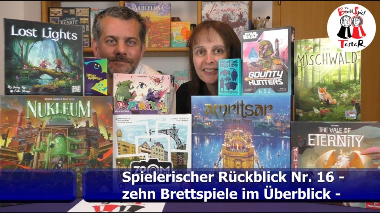 Spielerischer Rückblick Nr. 16 - zehn Brettspiele im Überblick ...