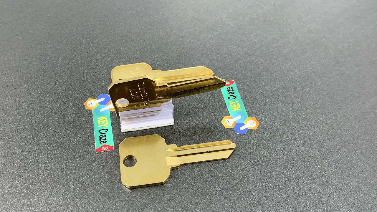 SC1-DND Key Blanks https://www.keycraze.com - YouTube