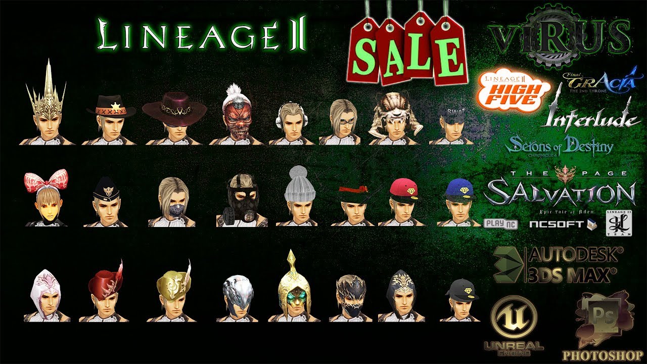 Accessories #1. LINEAGE II. Any Chronicles √i®uS - YouTube