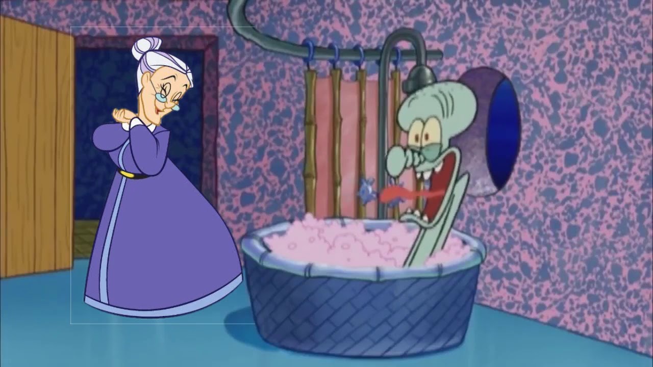 Granny (The Looney Tunes Show) Drops by Squidward's House - YouTube