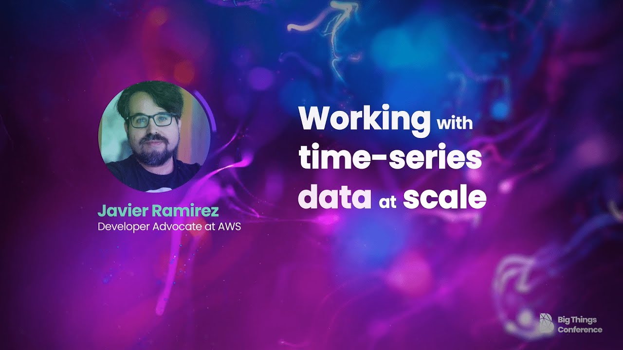 Working With Time series Data At Scale By Javier Ram rez YouTube Working With Time series Data At Scale By Javier Ram rez YouTube