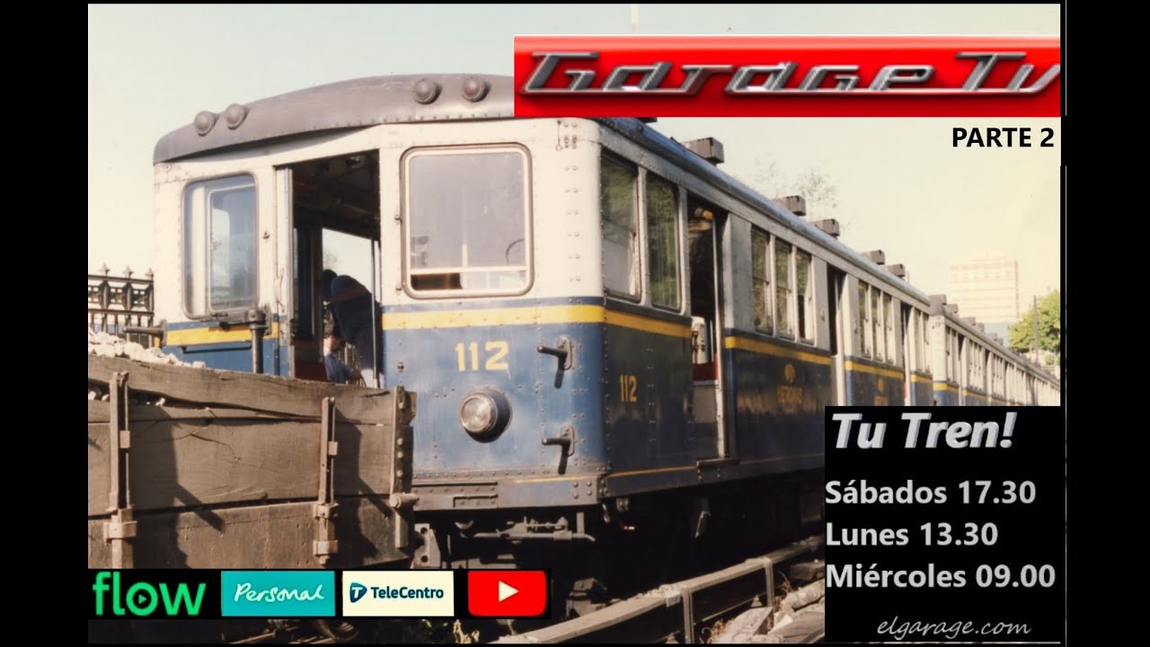 Programa 123 Subte línea B y los Metropolitan Cammell parte 2 - YouTube