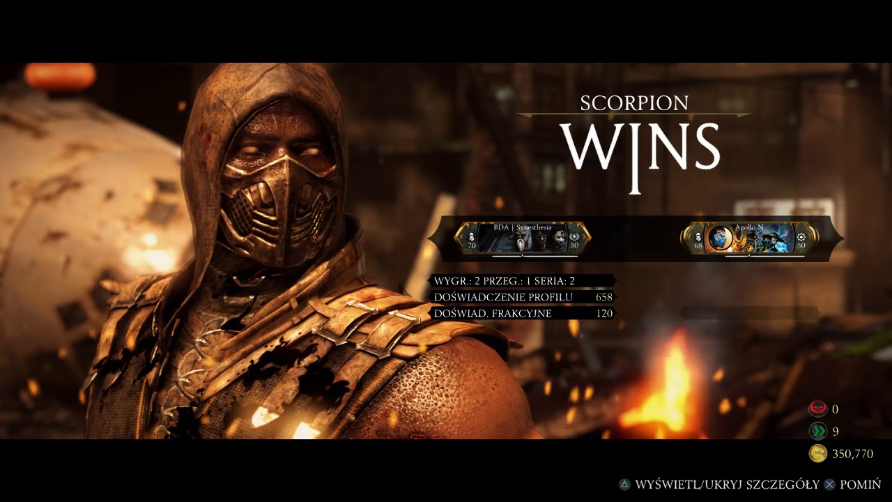 Mortal Kombat X - Apollo (Raiden) vs BDA | Synesthesia (various) - YouTube