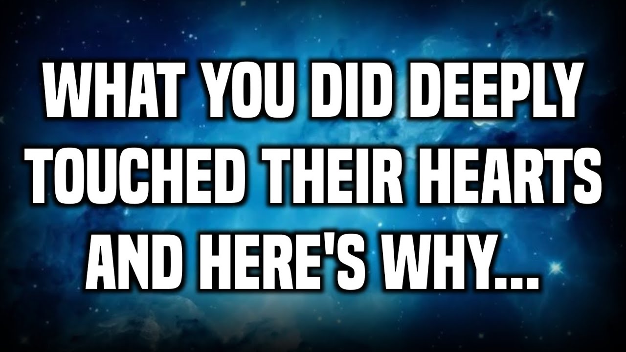 WHAT YOU DID DEEPLY Touched THEIR HEARTS AND HERE'S WHY... | god ...