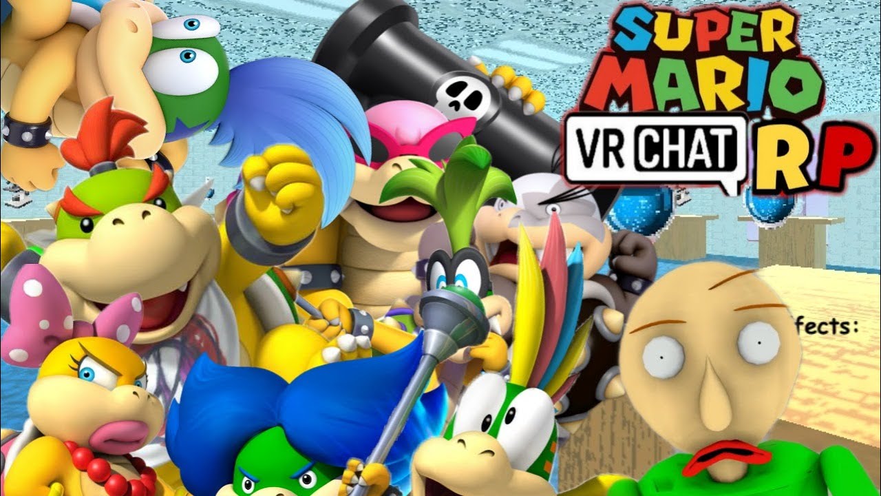 koopalings school day! (super mario vrchat RP) - YouTube