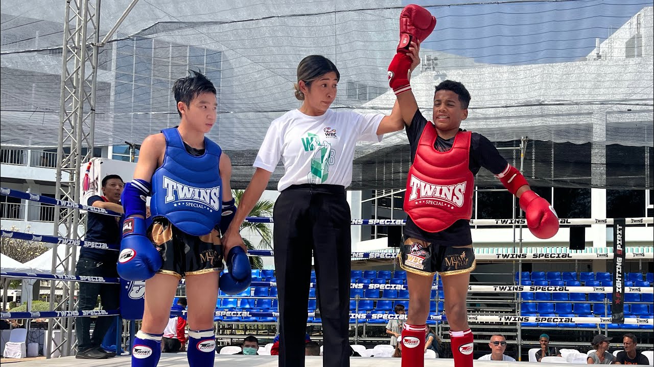 12yr old Muay Thai Prodigy Tito Johnson, WBC Thailand Championship ...