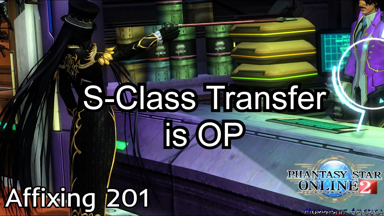 PSO2 - S-Class Transfer is OP and you can keep them forever - YouTube