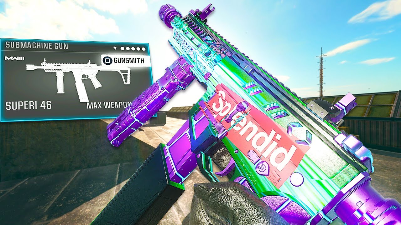 the SUPERI 46 is the PERFECT SMG on Rebirth Island - YouTube