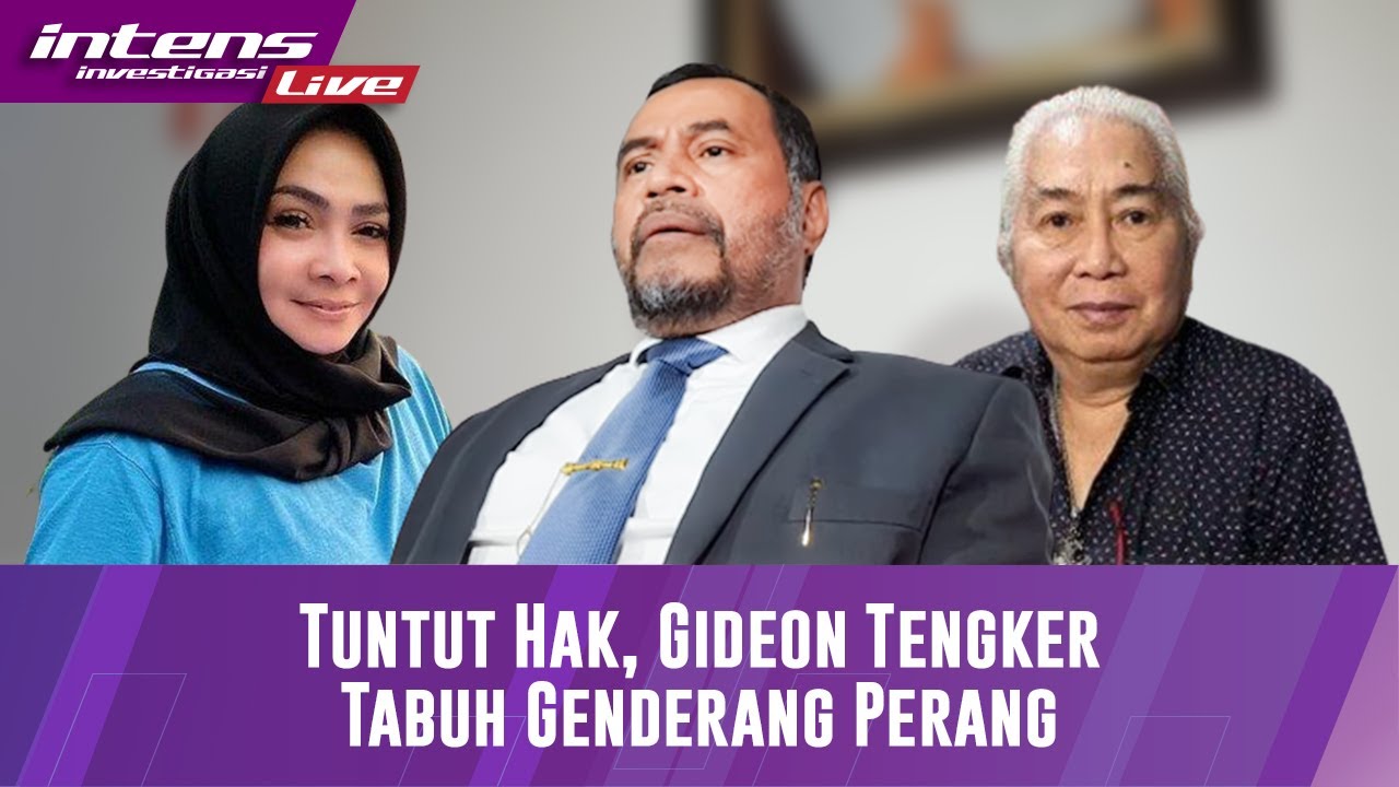 LIVE! Gideon tengker kumandangkan perang dengan mama rieta - YouTube