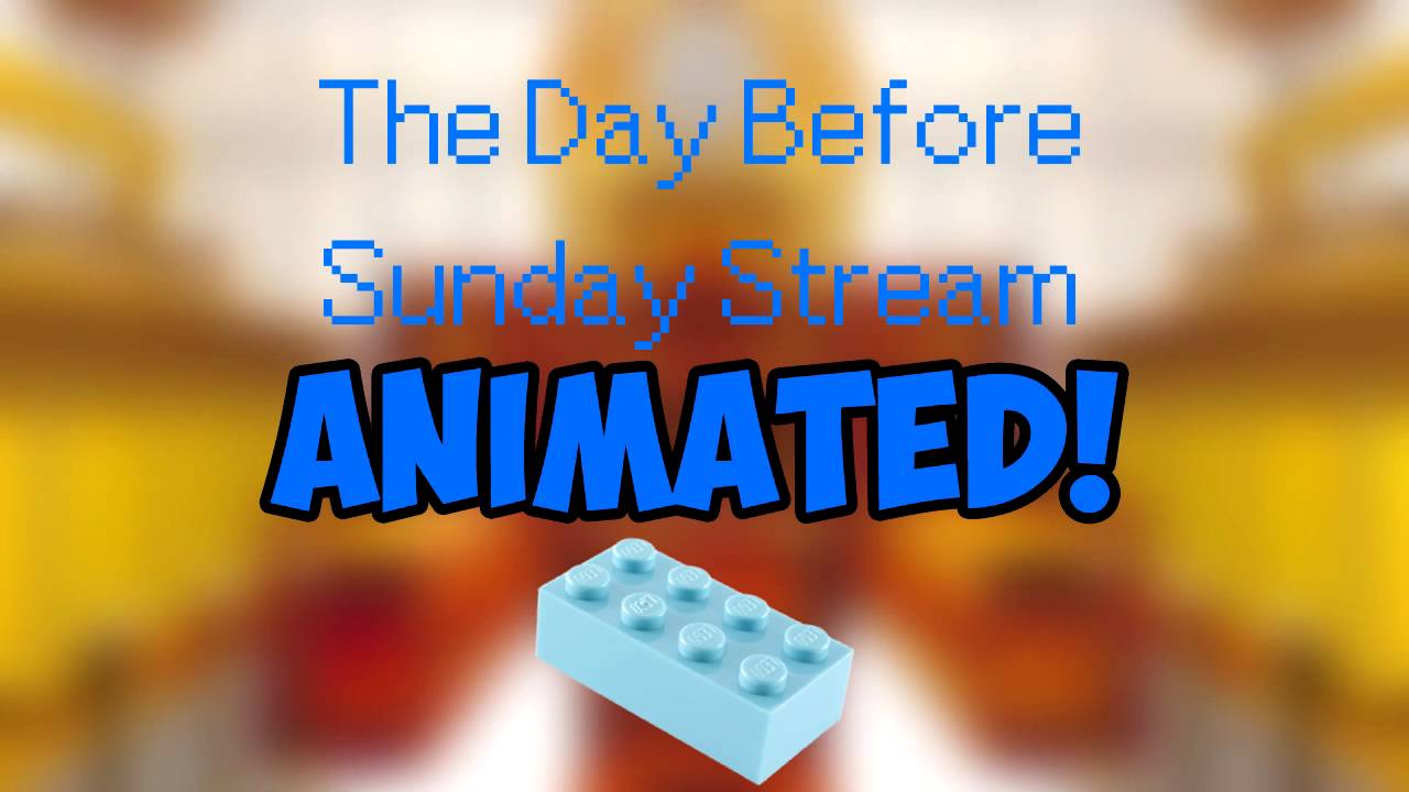The Day Before Sunday Stream Animated Intro - YouTube