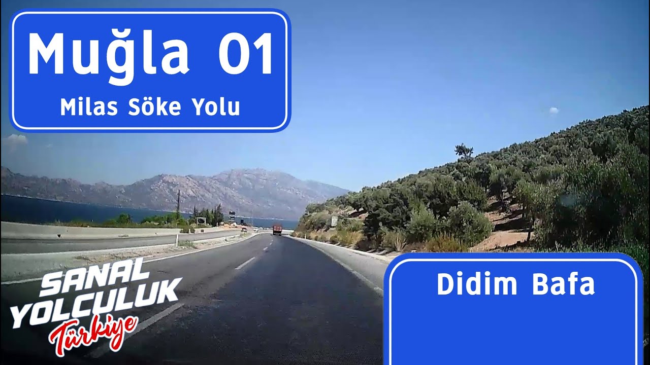 Muğla 01: Didim'den Bafa Gölü üzerinden Bafa'ya - YouTube