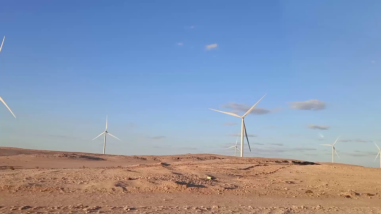 Wind turbine in Dhofar Oman - YouTube