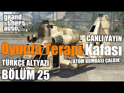 DENİZ ALTI İLE ATOM BOMBASI ARAKLADIK! BÖLÜM 25 (Gta 5 Türkçe Hikaye Modu)