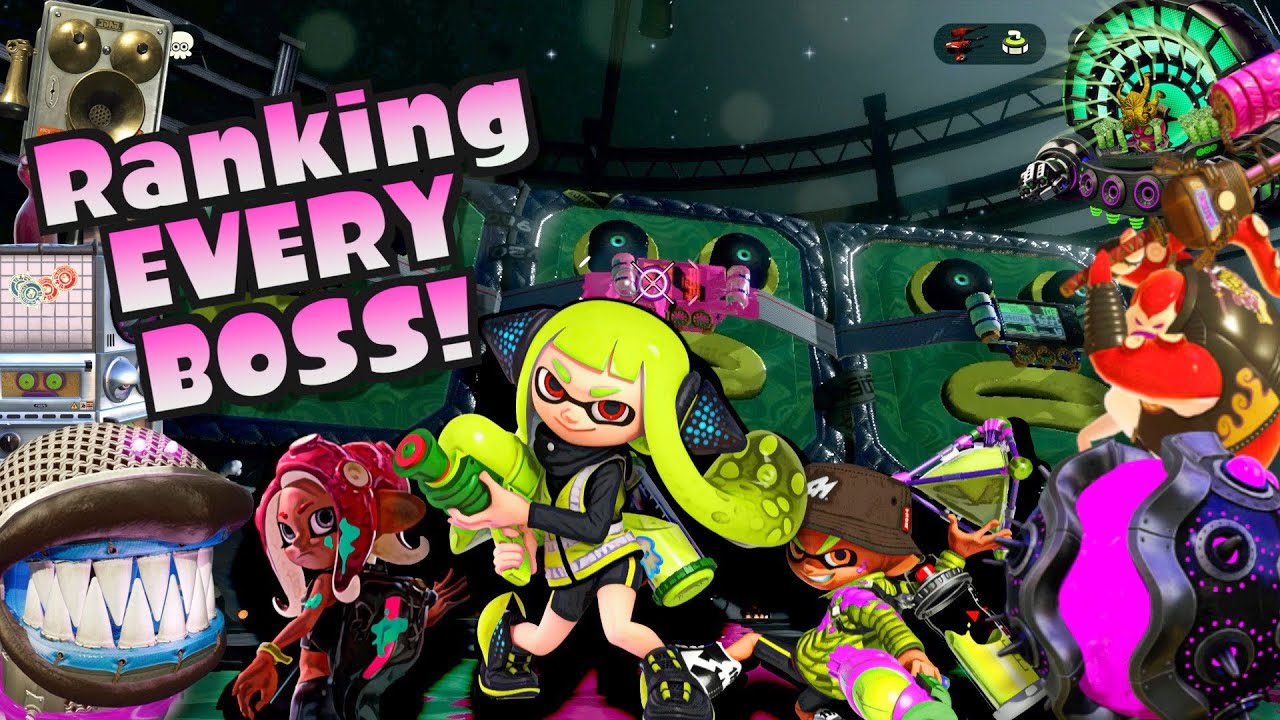 Who is the BEST Boss Battle in Splatoon?! (Splatoon 1, 2, and Octo ...