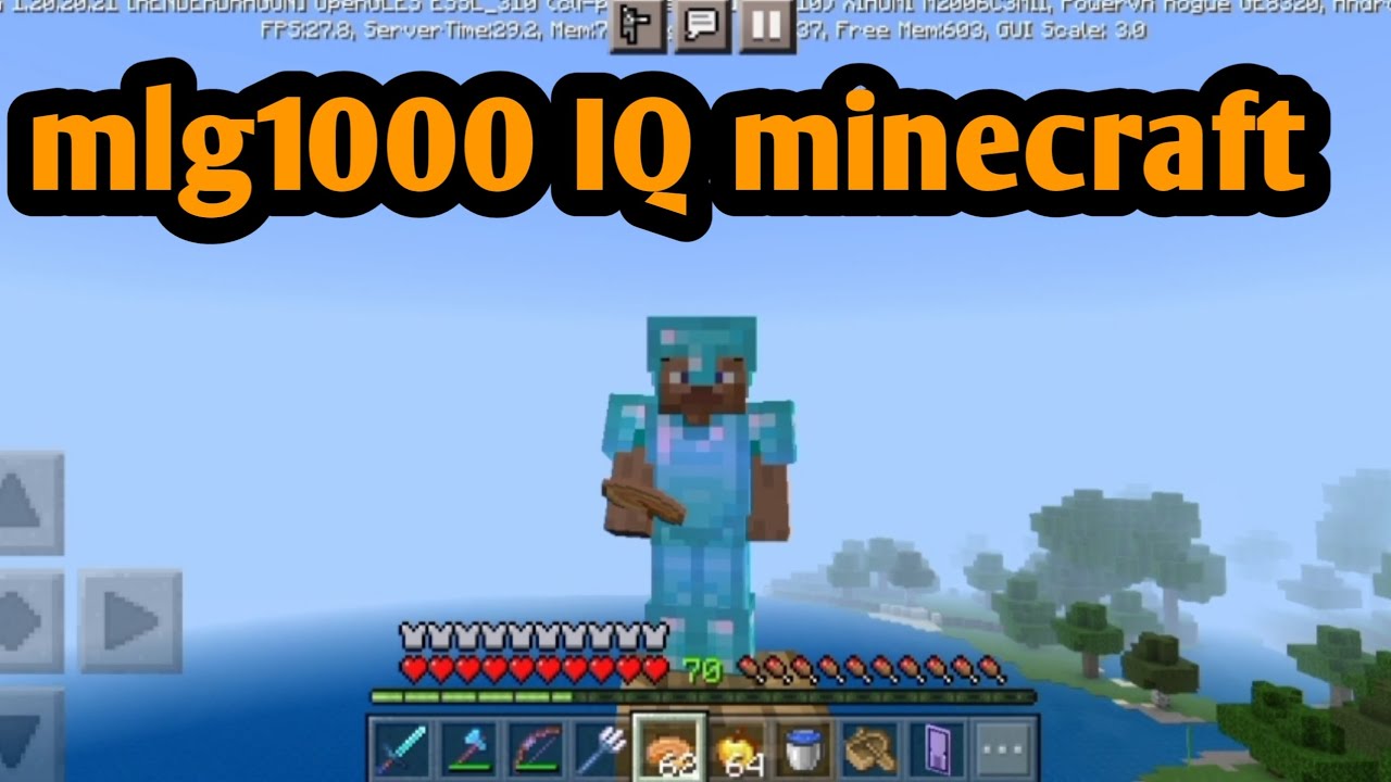 mlg 1000 IQ|minecraft movement |Mastering Minecraft|MLG 1000 IQ|Movement Strategies - YouTube