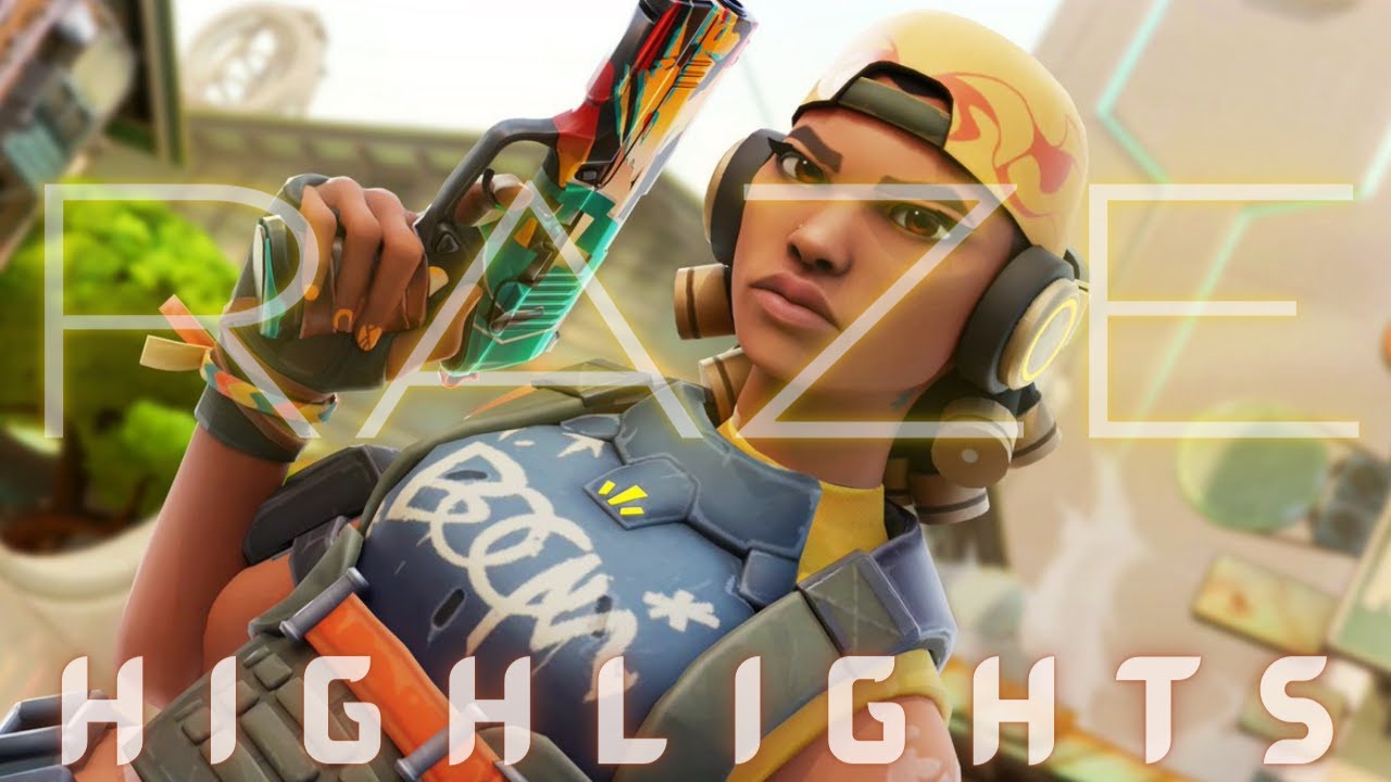 RAZE HIGHLIGHTS | VALORANT | RAZE MAIN | #valorant #raze #highlights ...