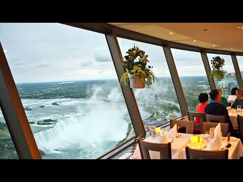 Skylon Tower's Revolving Dining Room on our Honeymoon at Niagara Falls ...