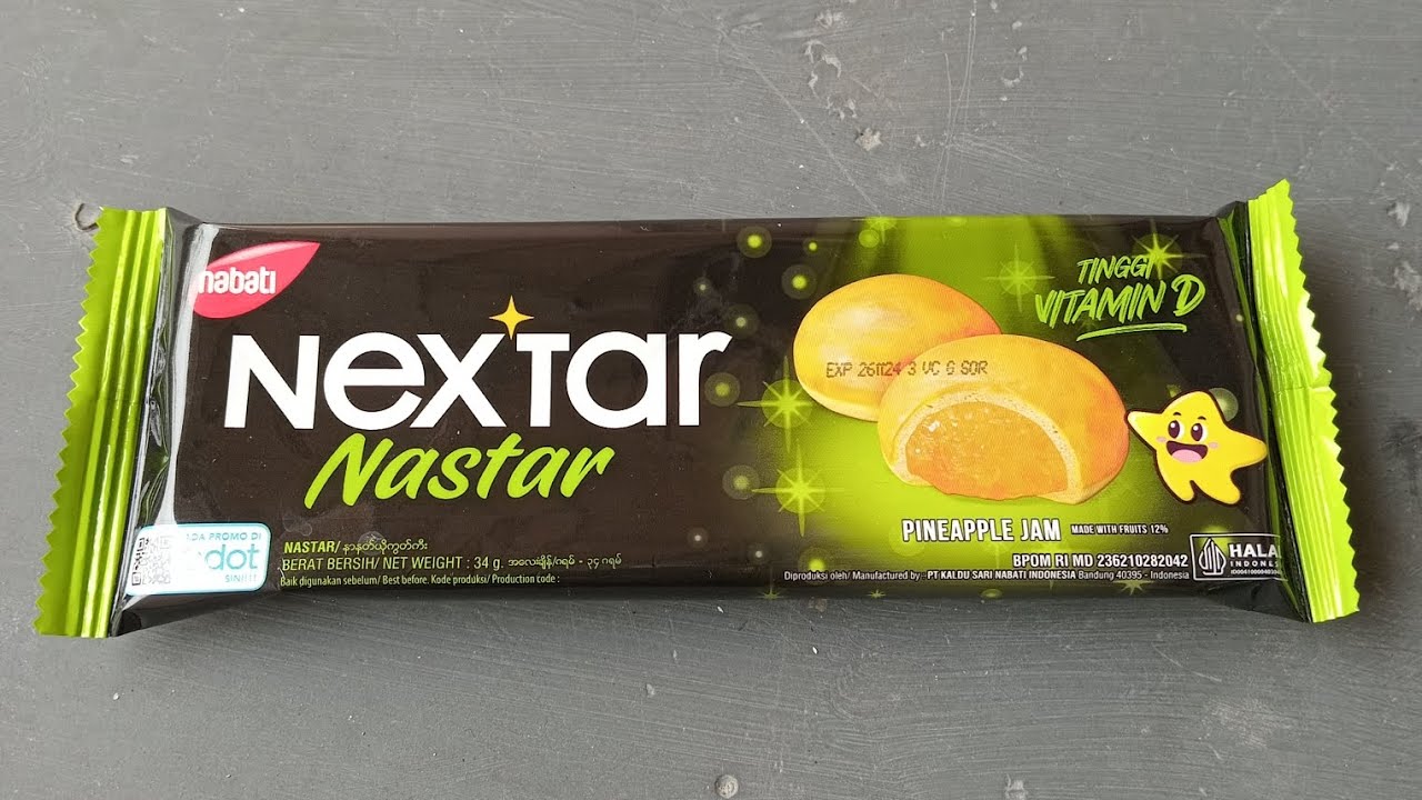 nabati NEXTAR Nastar PINEAPPLE JAM / Rasa Nanas - YouTube