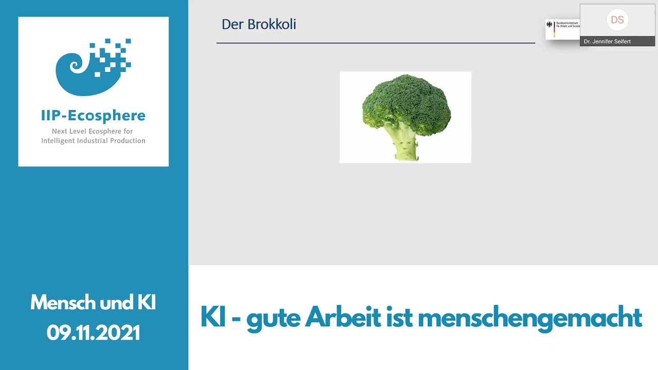 Dr. Jennifer Seifert: KI – gute Arbeit ist menschengemacht (Mensch und ...