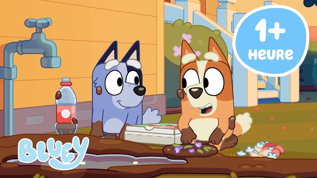 🔴VIVRE: Le plaisir du barbecue 🌭 | Bluey Français Chaîne Officielle ...
