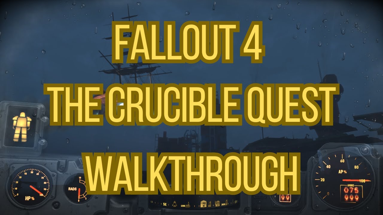 Fallout 4 The Crucible Quest Walkthrough - YouTube