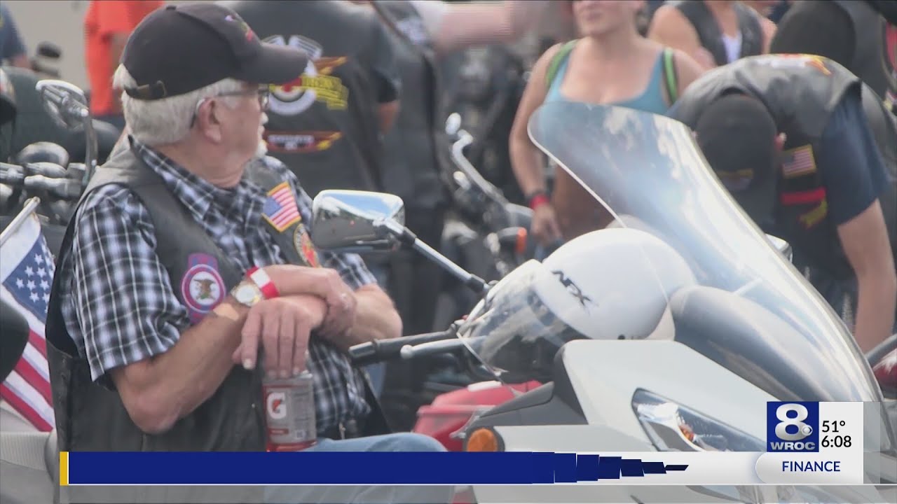 Motorcycle ride honors fallen RPD Officer Mazurkiewicz - YouTube