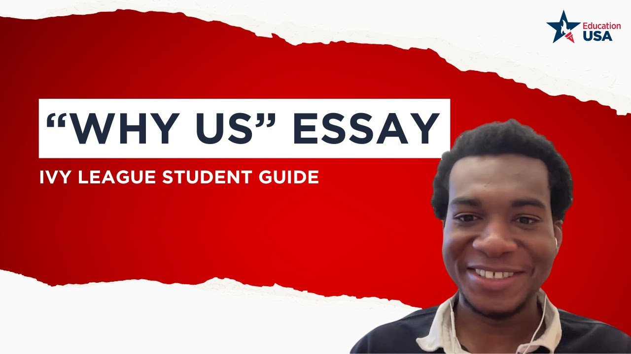How to Write the "Why Us" Essay from an Ivy League Student - YouTube