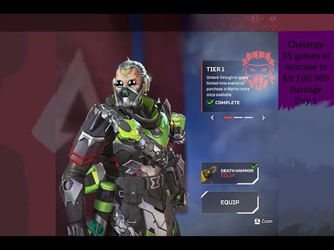 Apex Legends Caustic Mythic skin showcase - YouTube