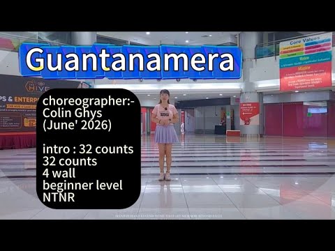 Guantanamera line dance (Tutorial) 18/6/26