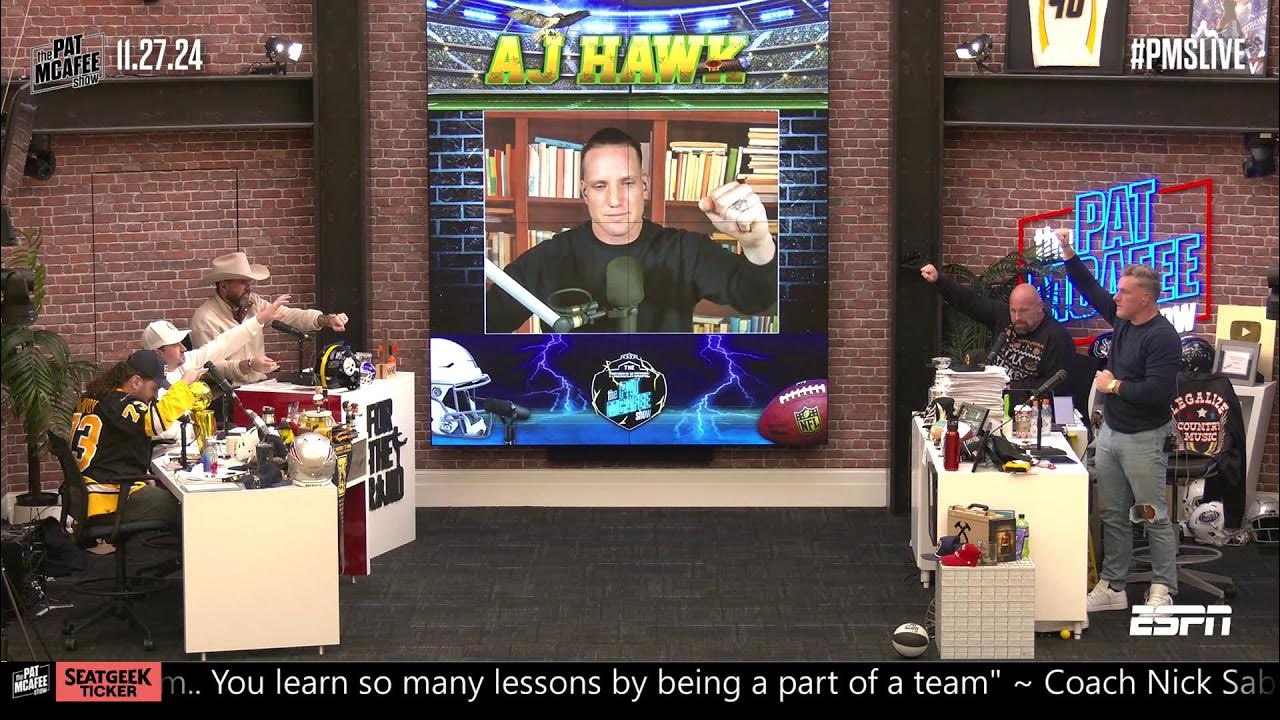 The Pat McAfee Show Live | Wednesday November 27th 2024 - YouTube