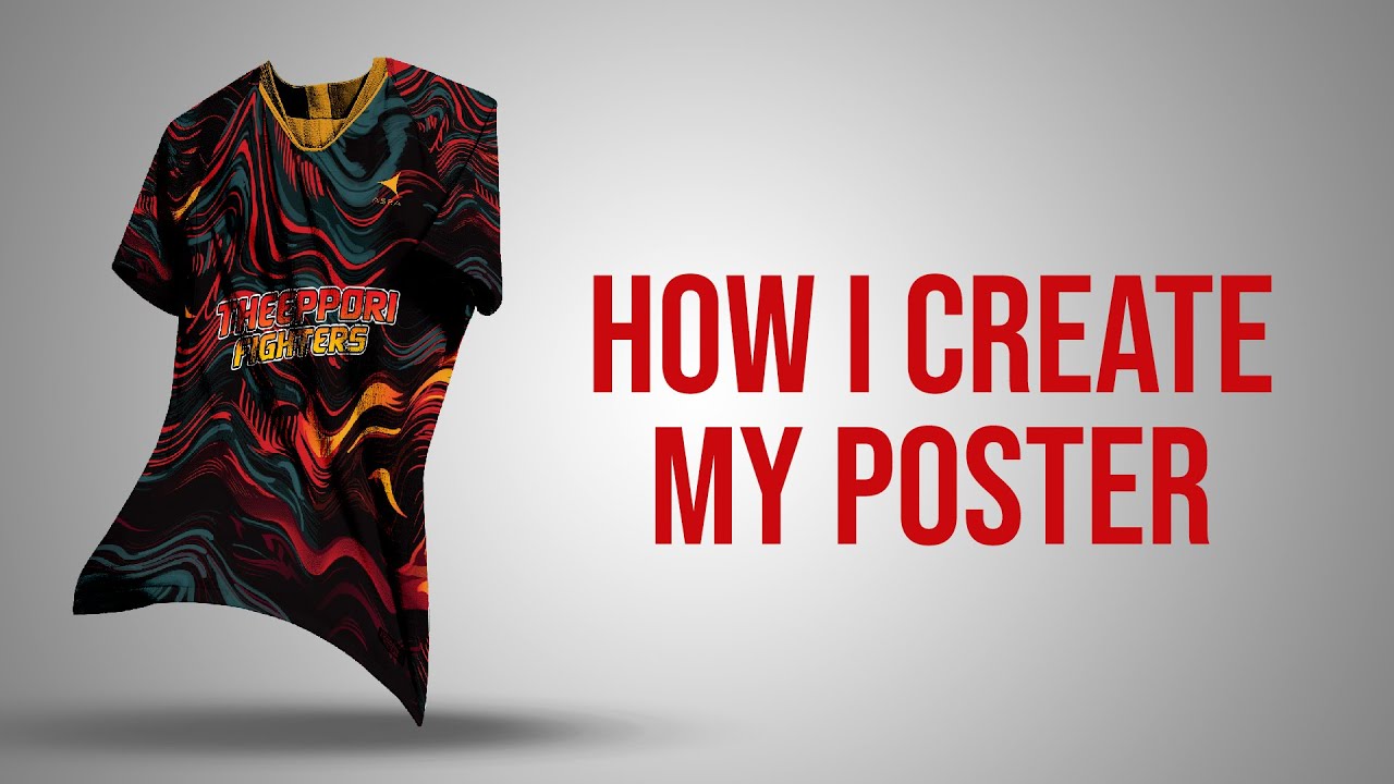 How i create my posters - YouTube