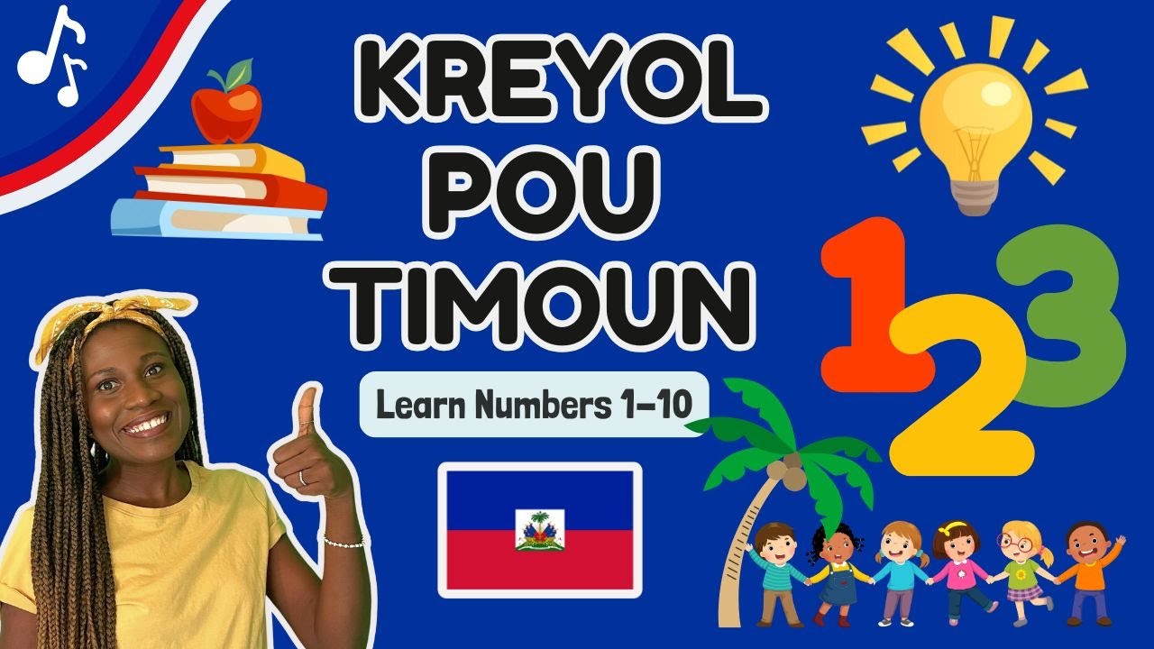 Learn to Count in Haitian Creole From 1-10 - YouTube