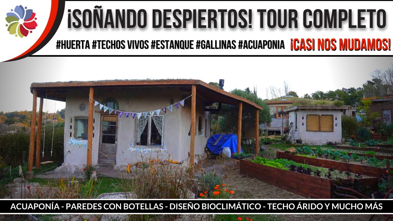 ⭐ Paseo por nuestro espacio DISEÑADO con PERMACULTURA 🔥 La vida Multi Potencial - YouTube