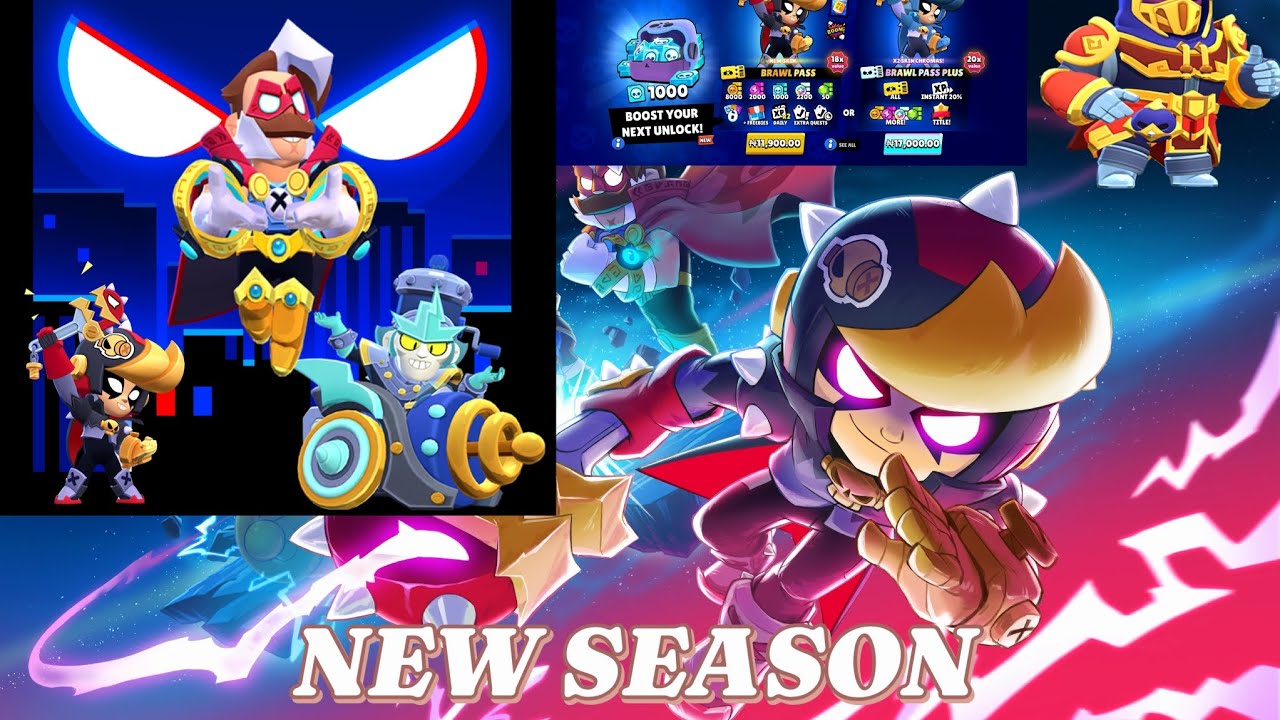 NEW BRAWL PASS SEASON 🌟🦹‍♀️🦸‍♂️ NEW ANIMATION ️ - YouTube