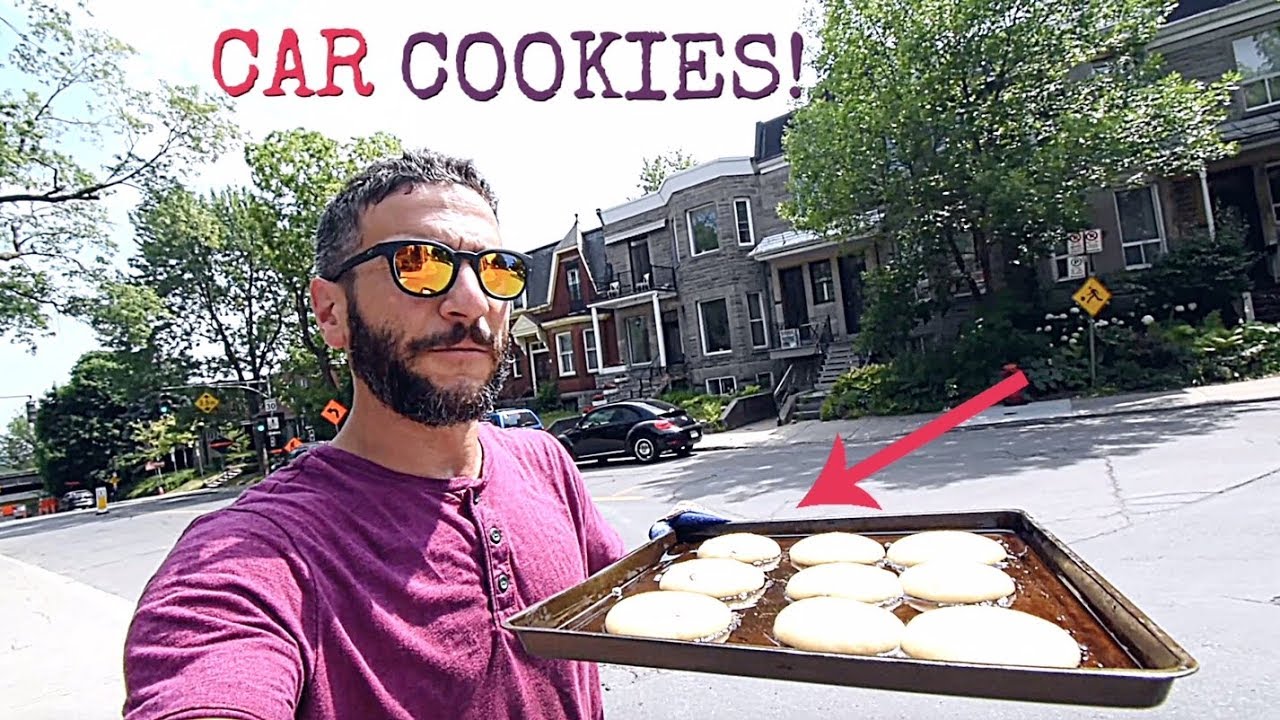 I BAKED COOKIES IN THE CAR??? - YouTube