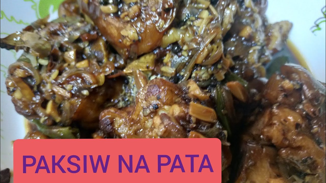 How To Cook Paksiw na Pata by: Simpleng buhayOFW - YouTube