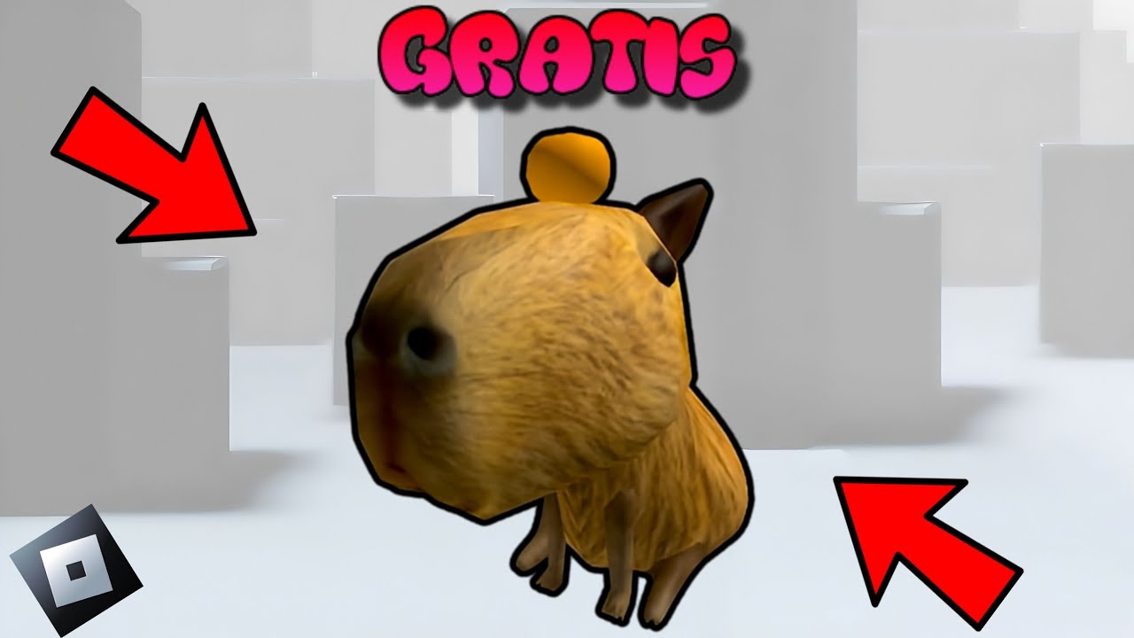 GRATIS 🤯Capibara 🦦 en Roblox 🐰 como obtenerla fácil y rápido ⚡ - YouTube