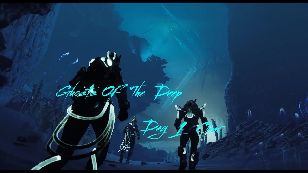 GHOSTS OF THE DEEP DAY 1 FULL CLEAR! w/ Crowd/Dino - Season of the ...