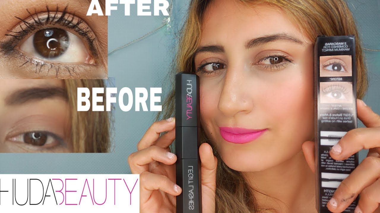 HUDA BEAUTY LEGIT LASHES MASCARA | REVIEW+APPLICATION | // INGRIDINA ...